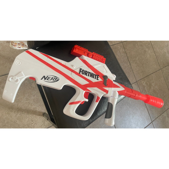 Nerf | Toys | Nerf Fortnite Bar Motorized Dart Blaster Dart No Clip Gun ...
